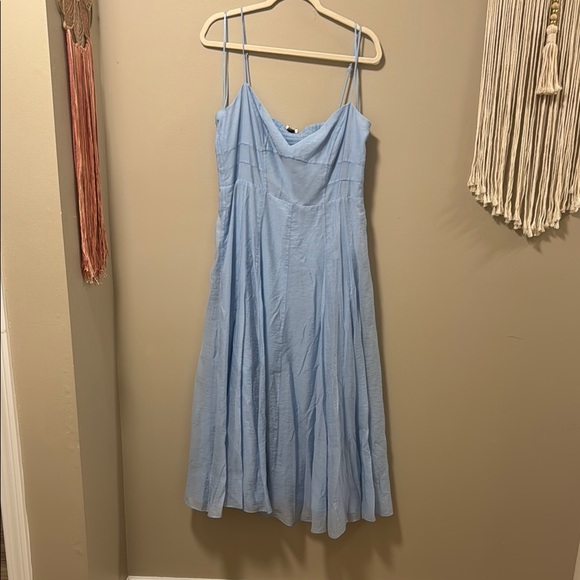 Gianni Bini | Dresses | Gianni Bini Elegant Blue Spaghetti Strap Dress ...